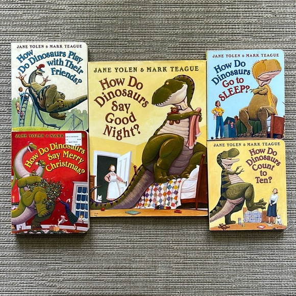 Toys | How Do Dinosaursauthor Jane Yolen Manners Book Set | Poshmark